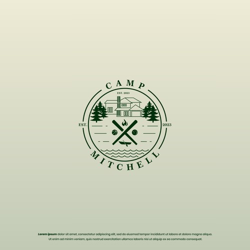 Designs | "Camp Mitchell" logo for family compound | Logo design contest