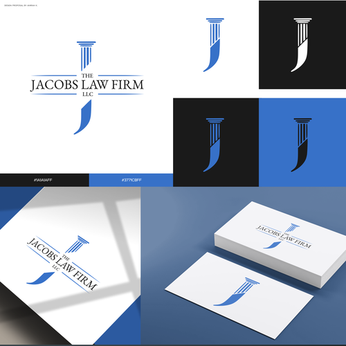 Designs | New Logo Contest for The Jacobs Law Firm, LLC | Logo design ...