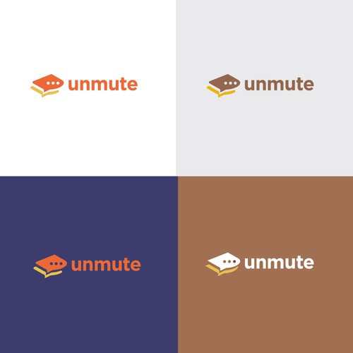 Designs | Unmute -- logo and branding guide for a mental health ...