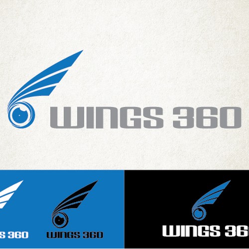DRONES. "Wings 360". Let's fly with this logo! | Logo & business card ...