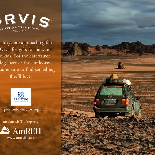Designs | Create an ad for Orvis | Postcard, flyer or print contest