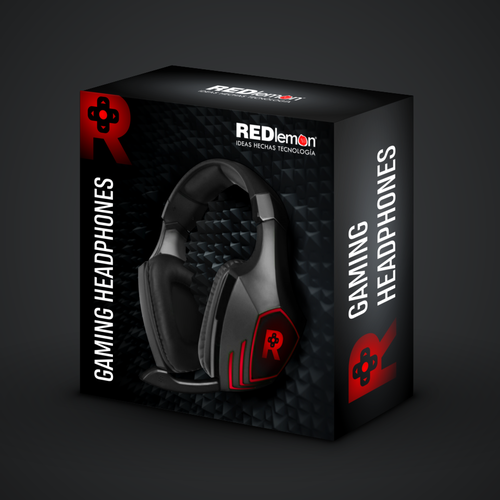 Gamers Headphones packing | Product packaging contest