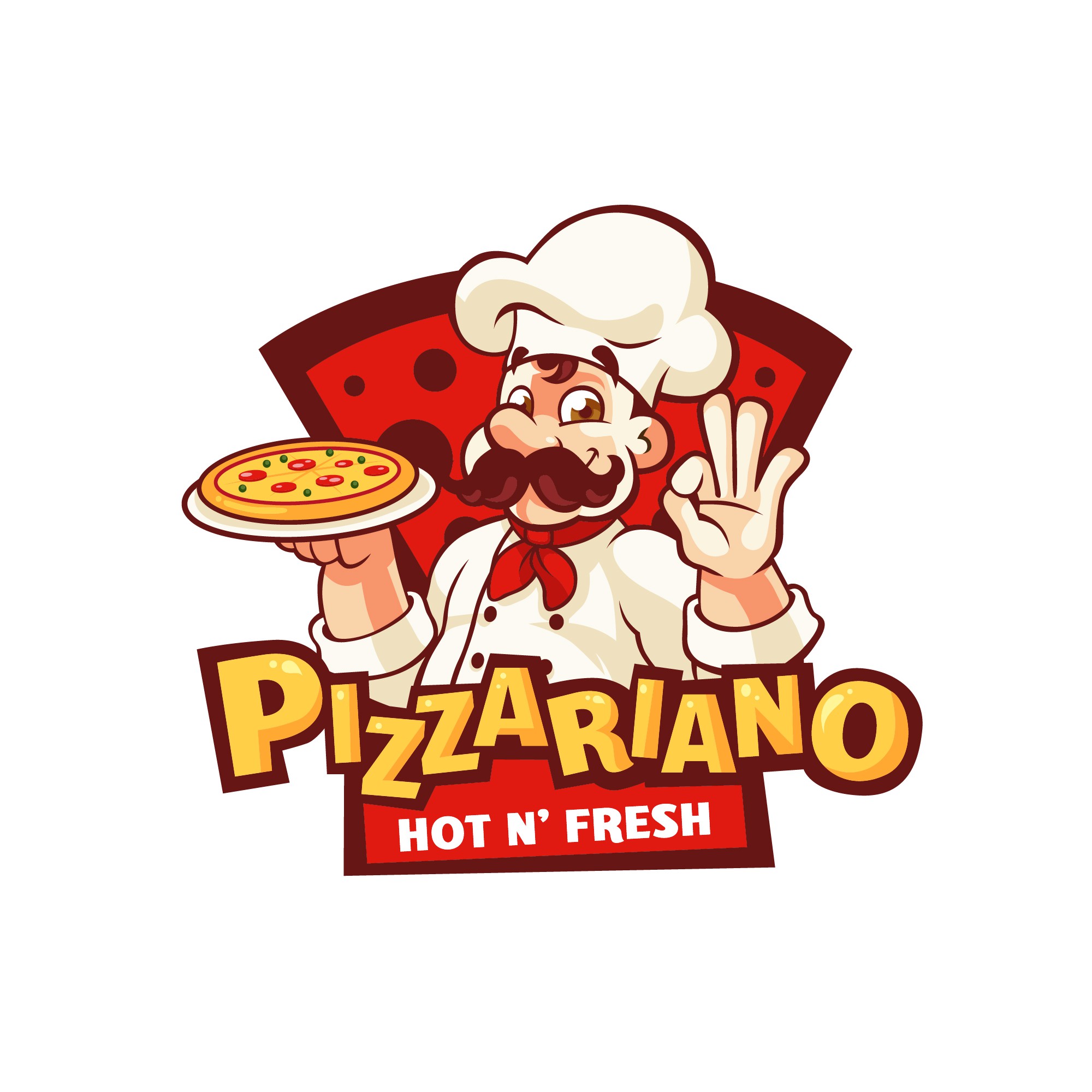 Pizza Logos - Free Pizza Logo Ideas, Design & Templates