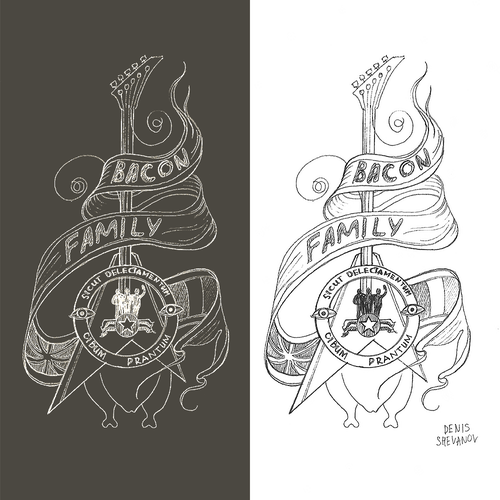 Bacon Family Crest | Illustration or graphics contest