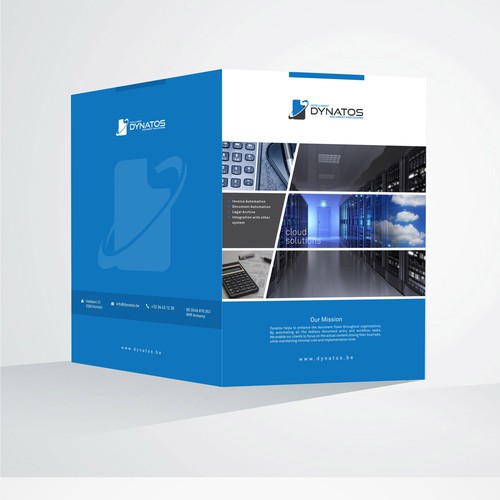 create an attractive design for a company map of Dynatos to put in our ...