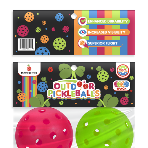 Designs | "Dinkleberries" Design a fun/athletic headcard/bag topper for ...