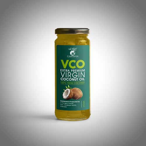 Designs | Design a fresh packaging label for Damai Virgin Coconut Oil ...