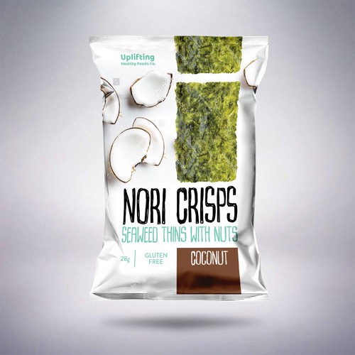 Nori Crisps with Nuts | Product packaging contest