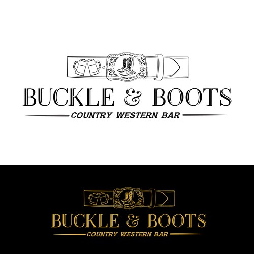 Buckle & Boots - Logo for a new Country Western Bar | Logo design contest