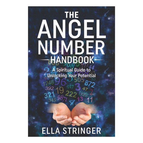 Designs | Ebook cover for book on angel numbers | Book cover contest
