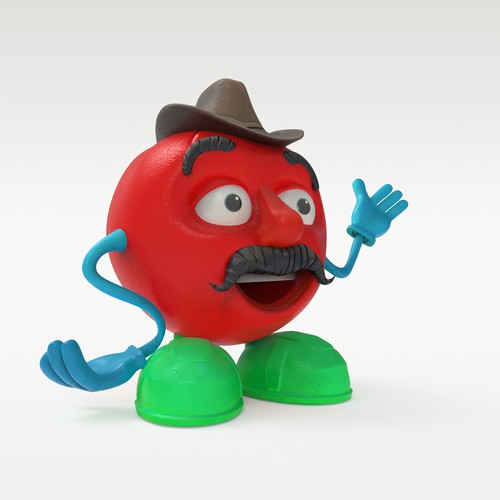 Designs | 3D Tomato Rendering to visually appeal to masses | 3D contest