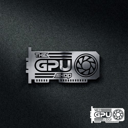 Create a futuristic logo for "The GPU Shop" | Logo design contest