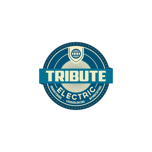 Create a clever, retro-inspired logo for a high voltage electrical ...