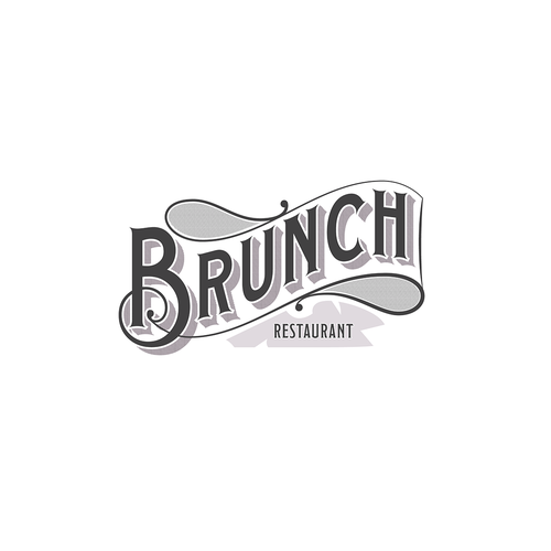 Vintage style logo for a brunch restaurant | Logo design contest