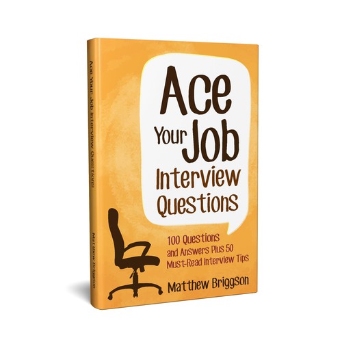 Design a book cover for a job interview book. | Book cover contest