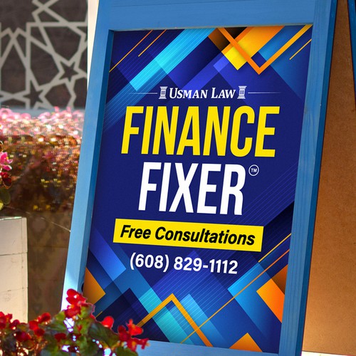 Designs | A+ Attorney Needs a Sweet A-Frame Design | Poster contest