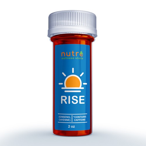 Designs | Small Wellness Shot Label! | Product label contest