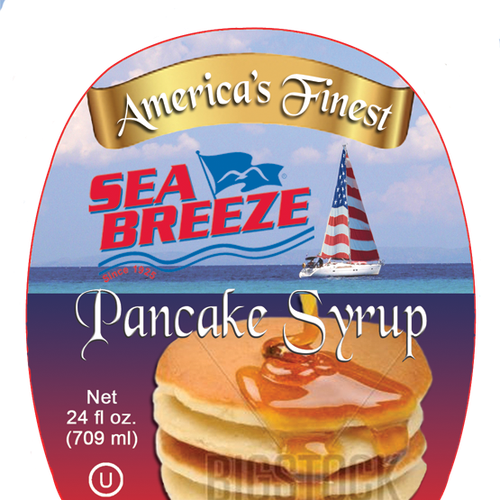 Create a Pancake Syrup Label for Sea Breeze! | Product label contest