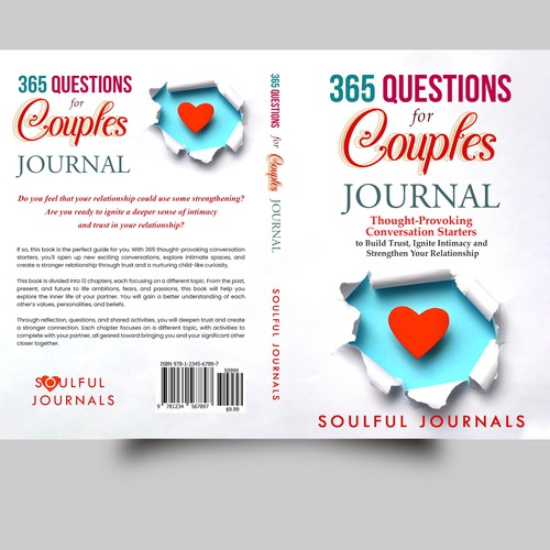 Designs | BOOK COVER: '365 Questions for Couples Journal' by Soulful ...
