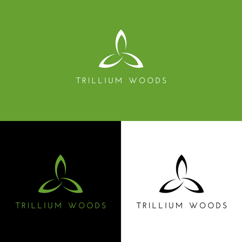 Trillium Flower Logo