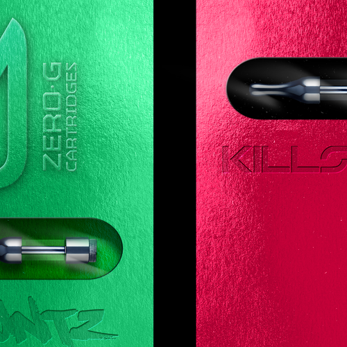 Science to get you high! High-tech vape cartridge package design ...