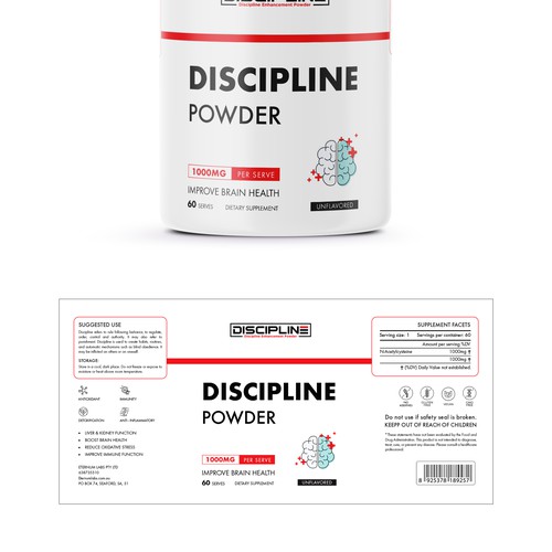 Designs | Exciting & Eye Catching! Supplement bottle label required ...