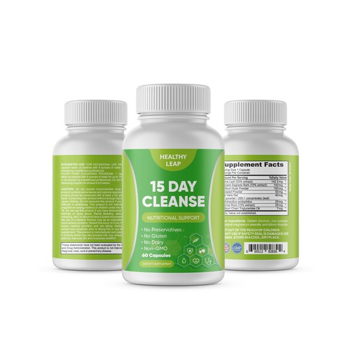 Designs | Design Supplement Label for Diet and Nutrition Brand ...