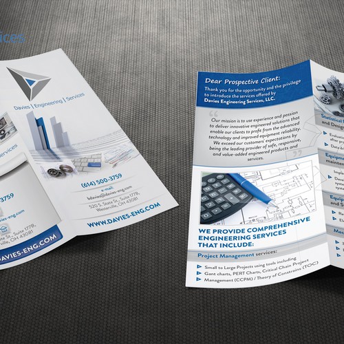 Create innovative brochure for innovative new company | Brochure contest
