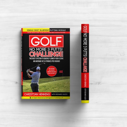Designs | Book Cover for Golf Book: No More 3 Putts! Challenge | Book ...