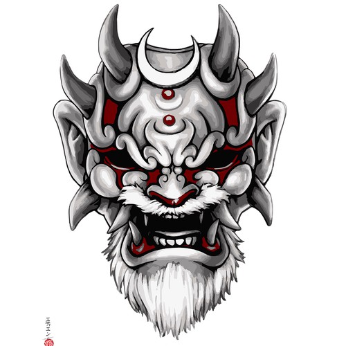 Oni Mask | Sticker contest