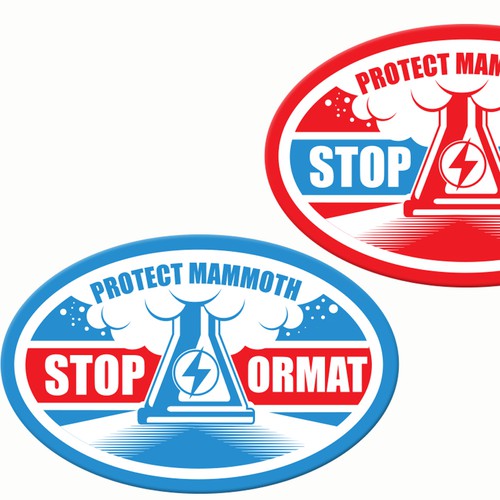 Mammoth Lakes - Fighting Water Pollution (Sticker) | Sticker contest