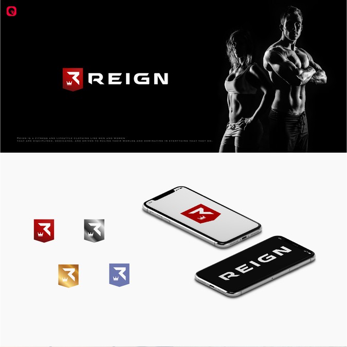 REIGN clothing needs a powerful logo | Logo design contest