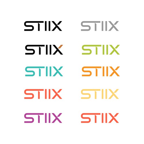 Designs | STIIX Drink Packets Typography Logo | Logo design contest