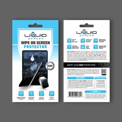 Designs | Envelope Packaging Design for Screen Protector | Product ...