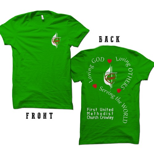 Create a church t-shirt for community outreach event | T-shirt contest