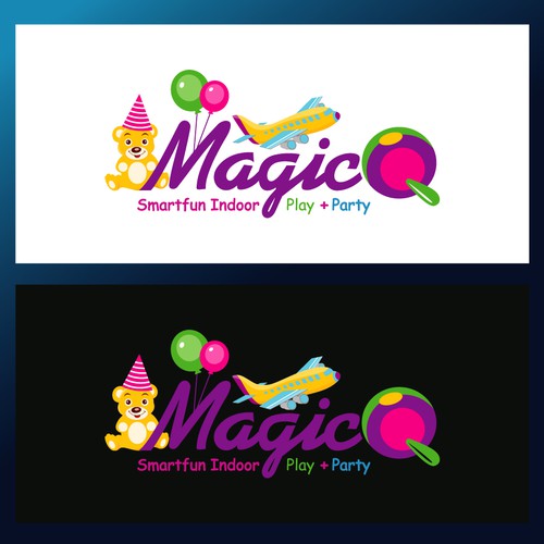 Create a logo for an children indoor play center with smart creative ...