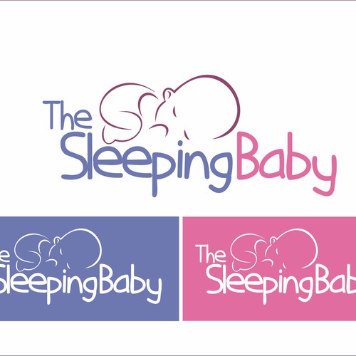 The Sleeping Baby needs a peaceful, fun logo that illustrates a happy ...