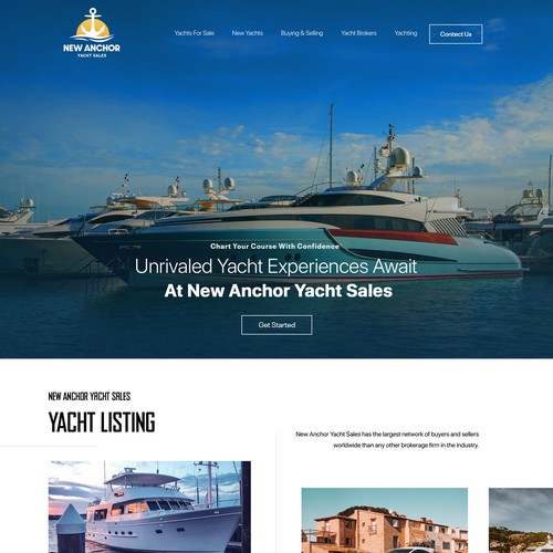 Designs | 🛥️ 👙🚤 Awesome boat / yacht brokerage firm changing the ...
