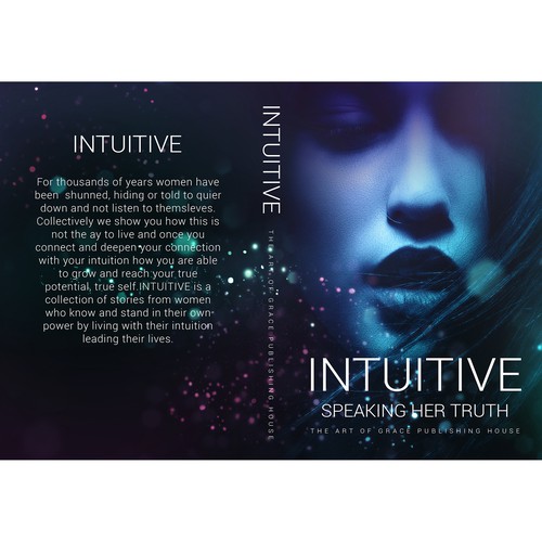 Designs | INTUITIVE - Speaking Her Truth | Book cover contest