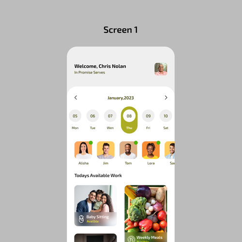 Designs | Volunteer App for Child Welfare and Family Advocacy | App ...