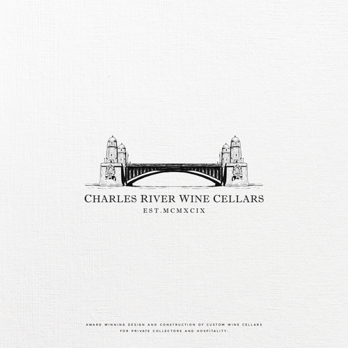 Designs | Charles River Wine Cellars - LOGO RE BRAND | Logo & brand ...
