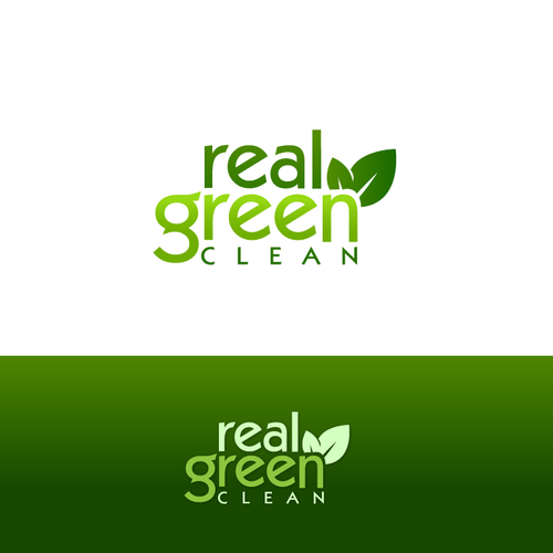 Logo for RealGreenClean Natural Cleaning Products | Logo design contest