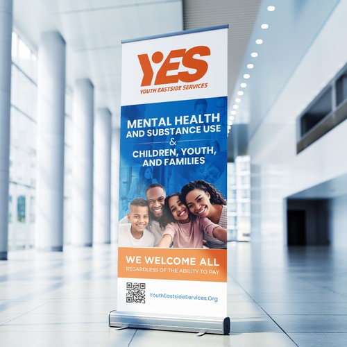 Designs | Bright banner for a youth mental health nonprofit ...