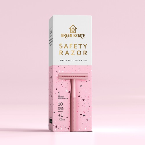 Designs | Design a Colorful Safety Razor Packaging for Women | Product ...