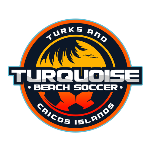 Create a brand image for Beach Soccer in the Turks and Caicos Islands ...