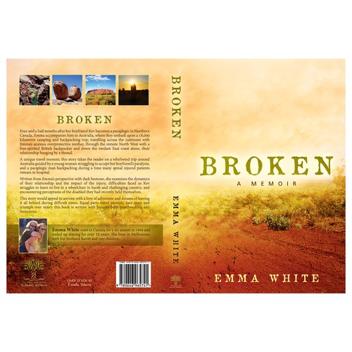 Create a stunning book cover for a travel memoir | Book cover contest