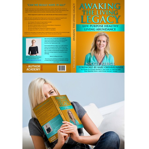 Create a Nonfiction Book Cover with potential for 2 other follow-up ...