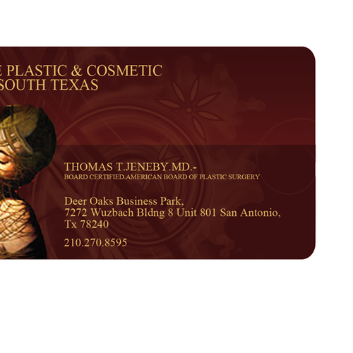 Business Cards for Succesful Cosmetic Surgery Center | Stationery contest