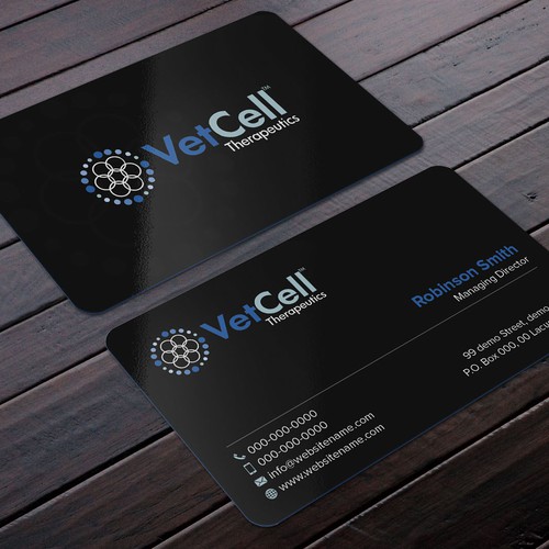business card for a new innovative high technology company | Business ...