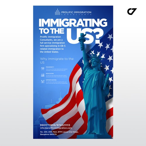 Immigration Consulting Company - Poster Design Needed | Poster contest